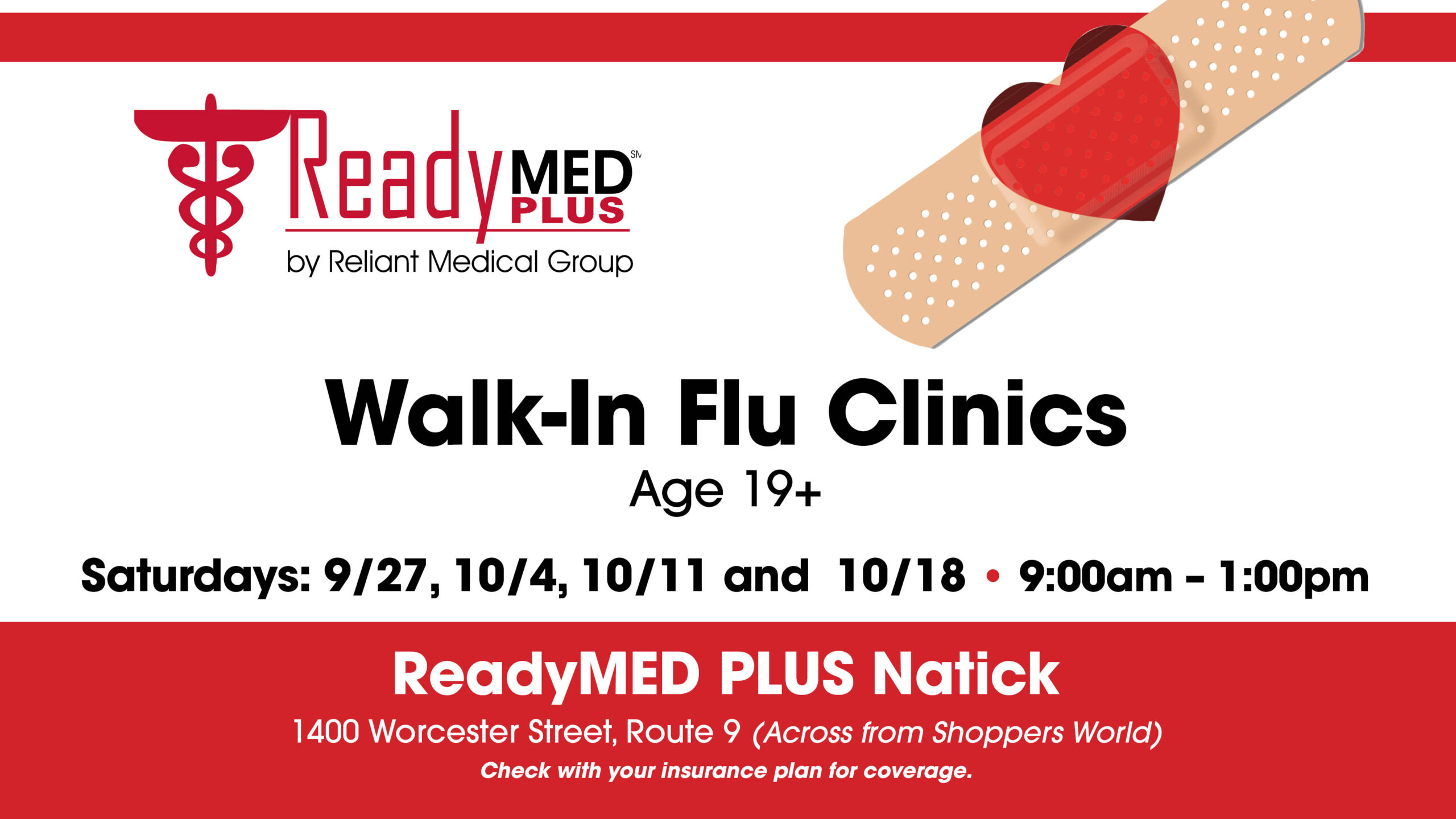 Natick Flu Clinics - ReadyMED